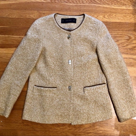 Zara | Jackets & Coats | Nwot Zara Boucle Jacket | Poshmark